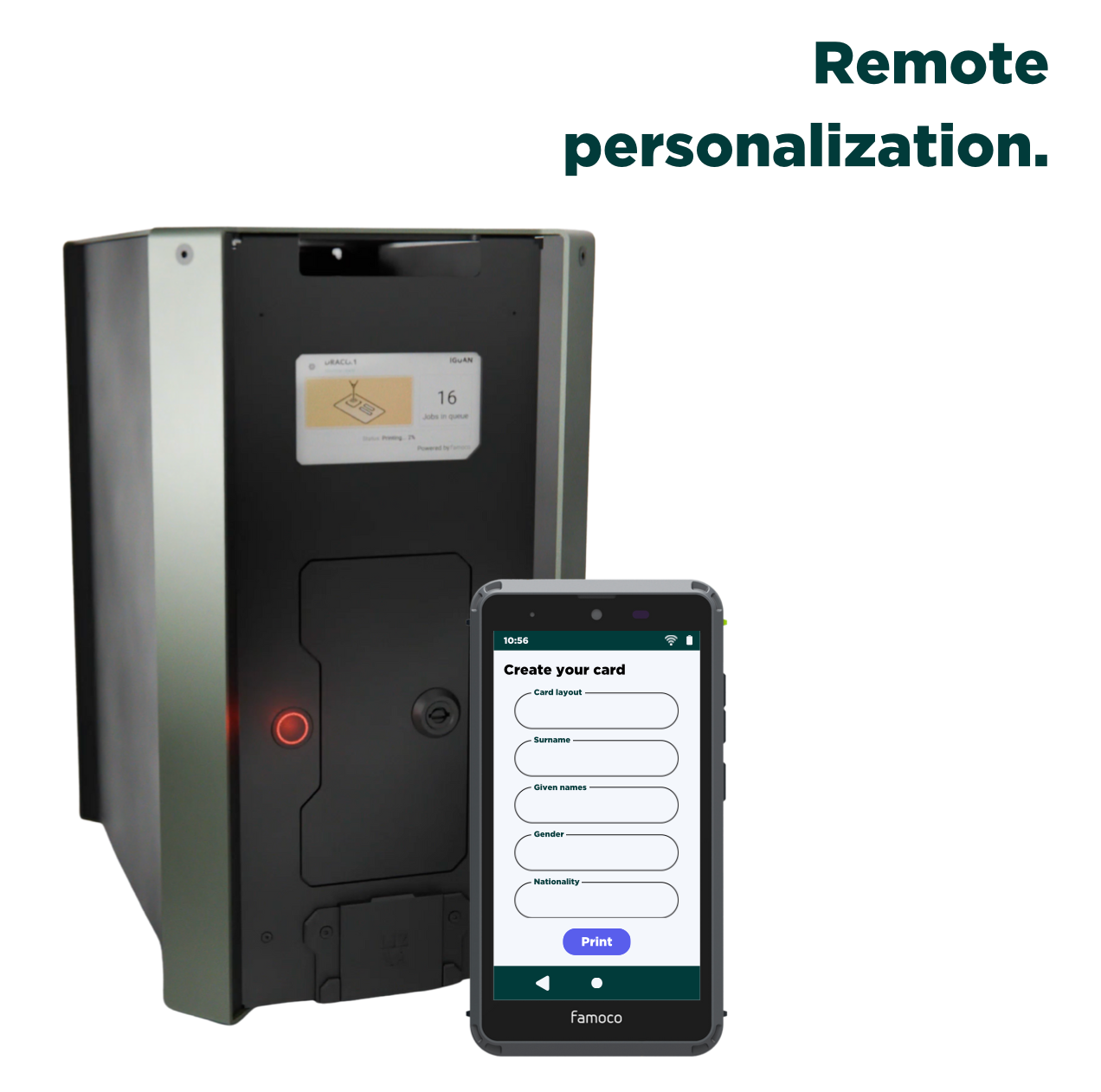 Instant Issuance Printers - Famoco